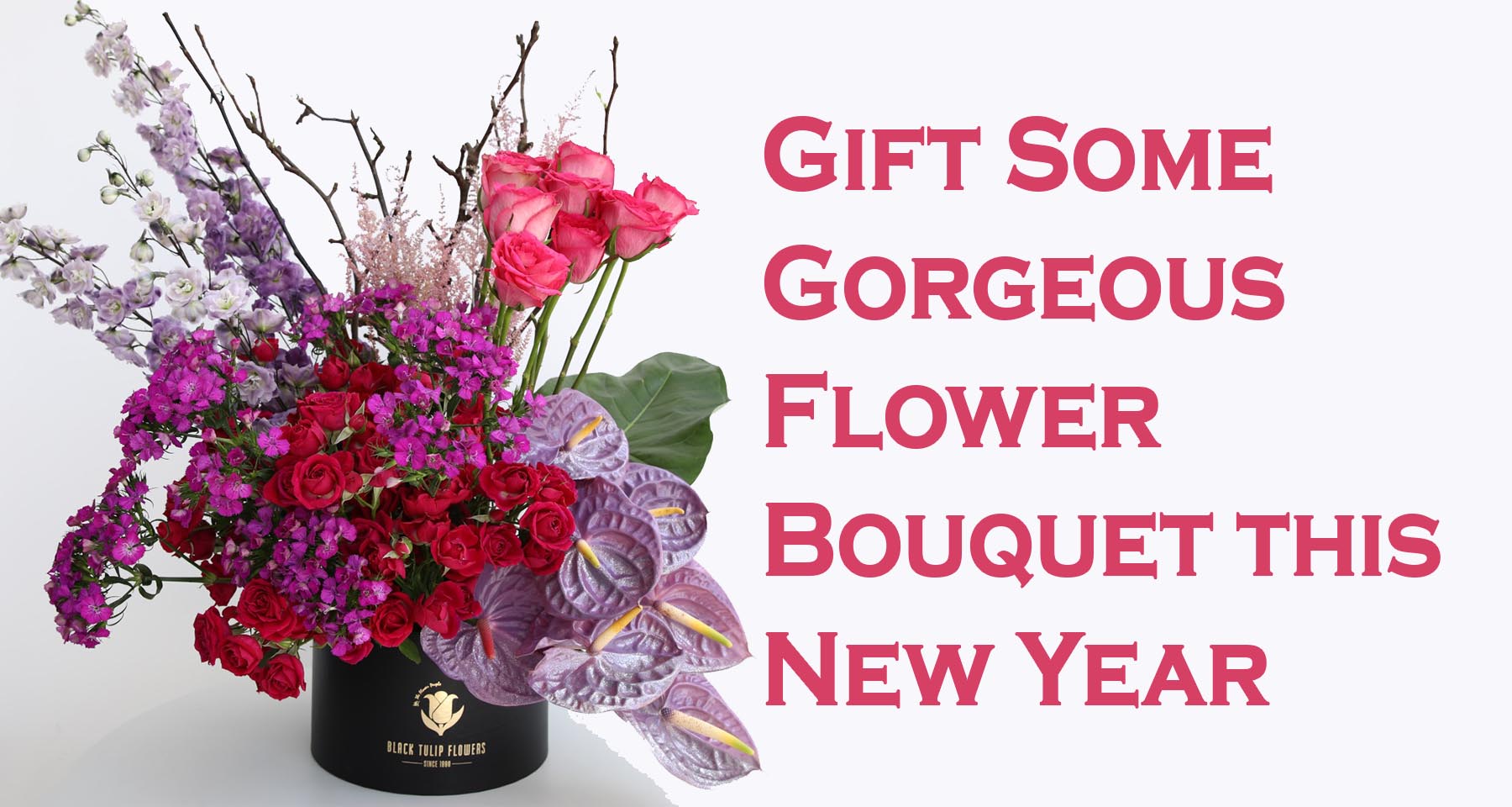 Gift Some Gorgeous Flower Bouquet This New Year In Qatar