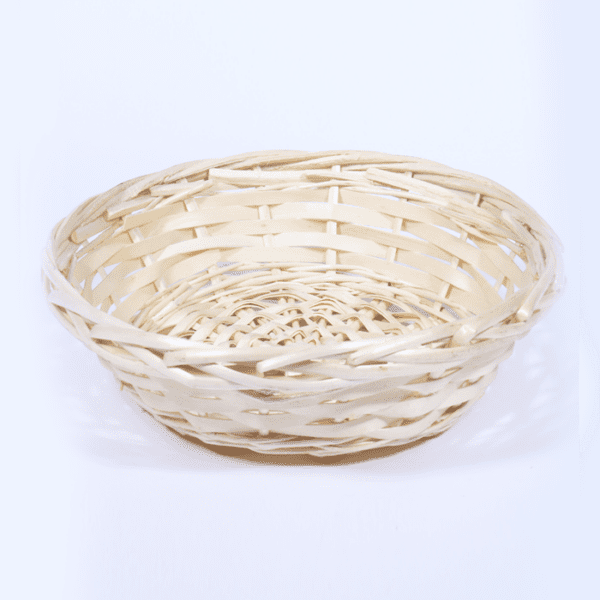 Basket Beige | Flowers In Basket | Basket Accessories Qatar