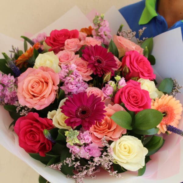 It's A Special Day | Mixed Flowers Qatar | Black Tulip Flowers