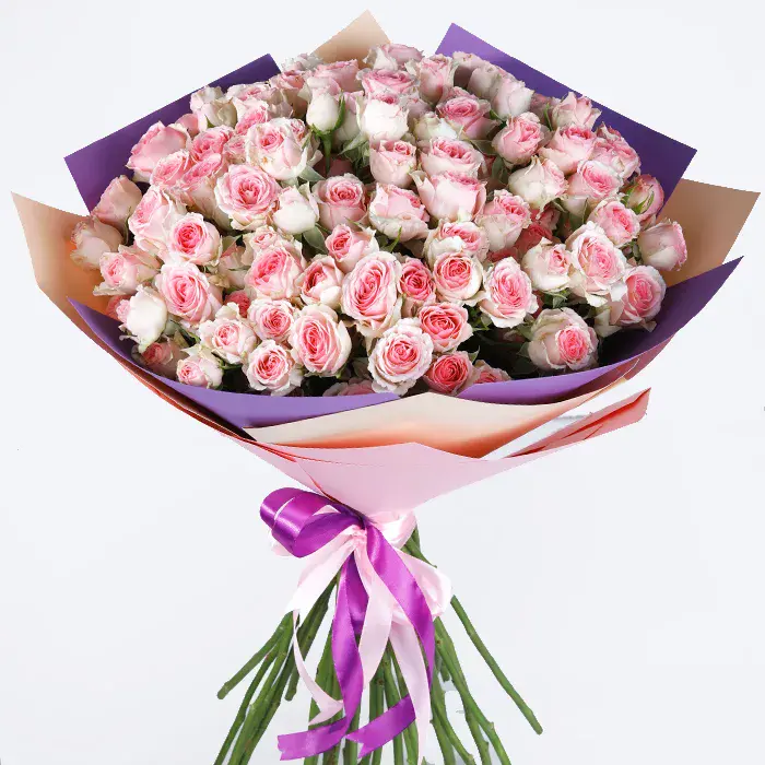 Pink Spray Roses Bouquet Online | Misty Mornings | BTF
