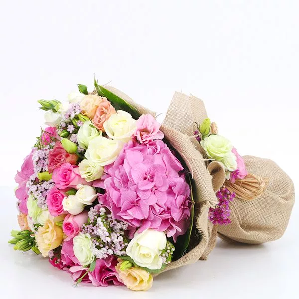 Blossom Haven Mix Flowers Bouquet | Same Day Delivery