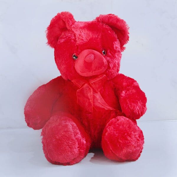 Send 30cm Red Teddy Bear Online Delivery In Qatar