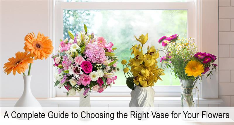 A Complete Guide To Choosing The Right Vase For Your Flowers - Black ...