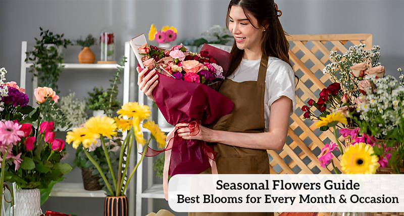Seasonal Flowers Guide: Best Blooms For Every Month & Occasion - Black ...
