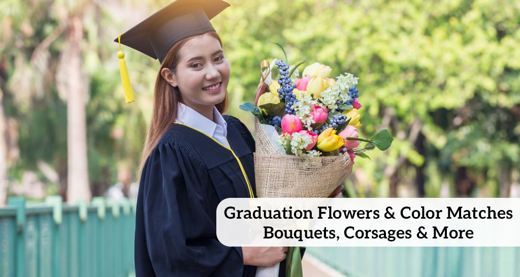 Graduation Flowers & Color Matches: Bouquets, Corsages & More - Black ...