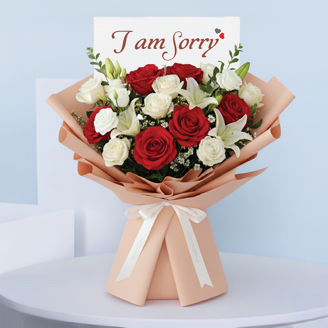 Sorry Roses Bouquet | I Am Sorry Flowers