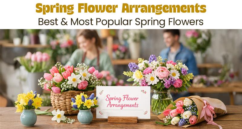 Best And Most Popular Spring Flowers For Beautiful Arrangements
